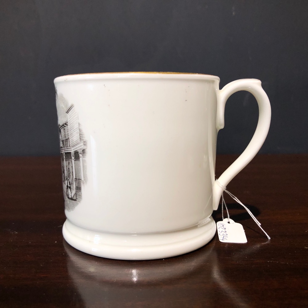 John Luck retailed ‘Parade – Tunbridge Wells’ porcelain mug, circa 1840 ...