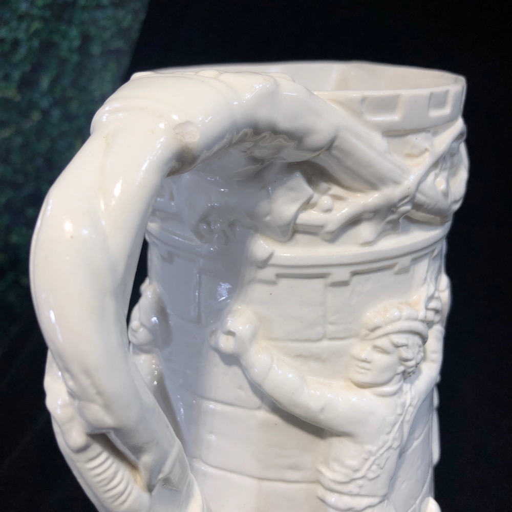 Large Minton jug, marked ‘Eighteenth Century Saltglaze’ , c. 1920 ...