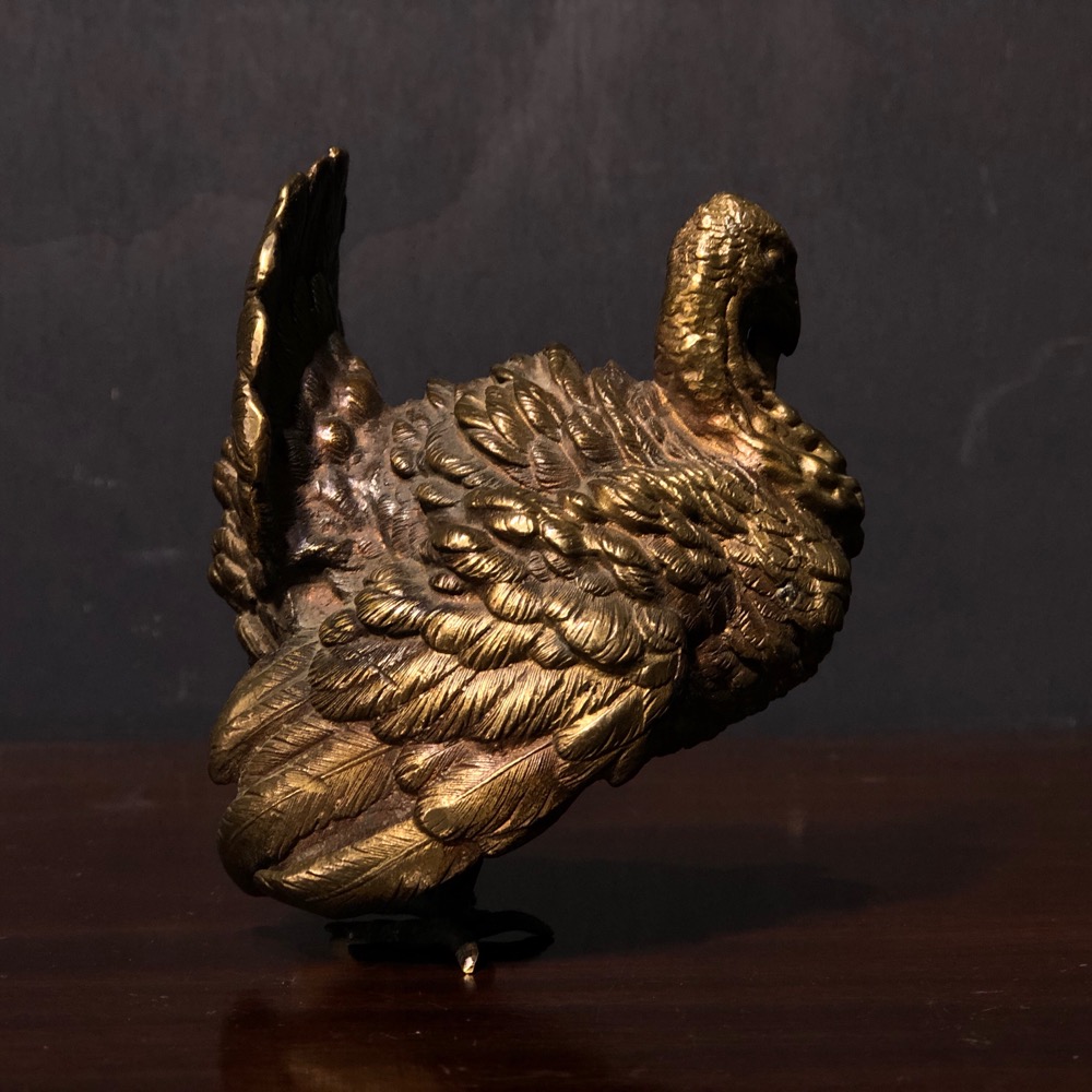 Victorian bronze Turkey figure, late 19th century | Moorabool Antiques ...