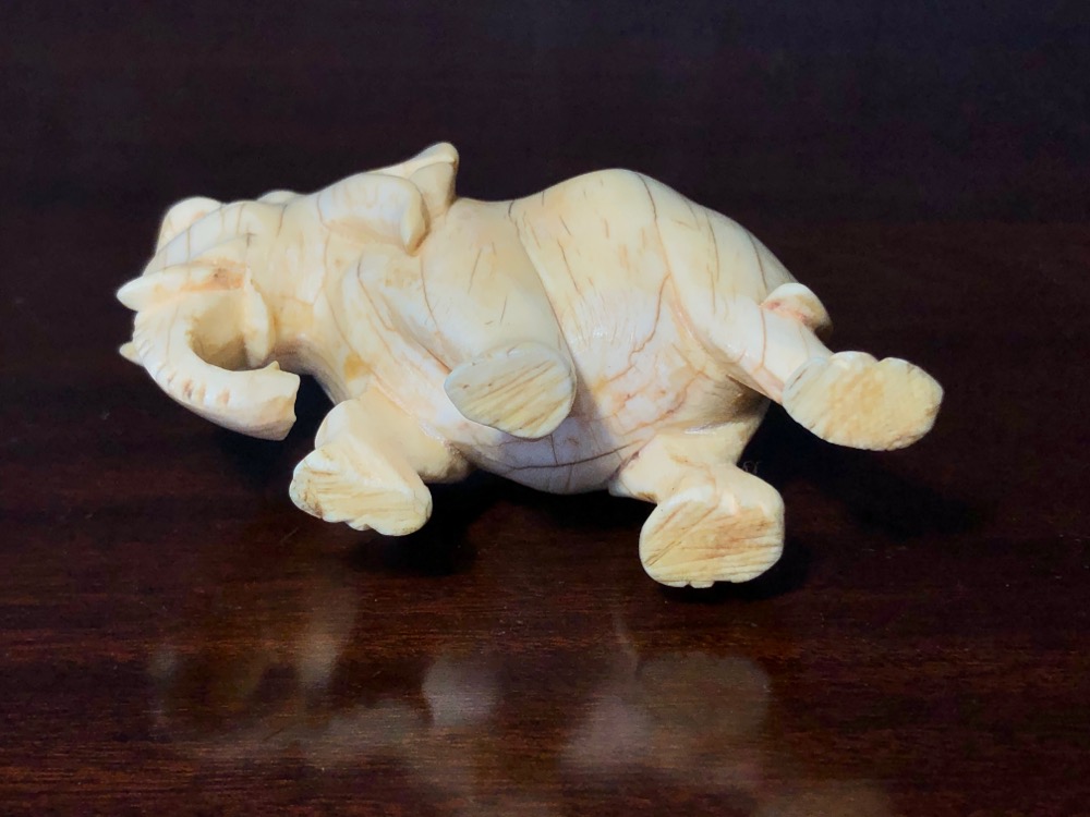 Large Ivory Elephant, African? 19th/ early 20th century – Moorabool ...