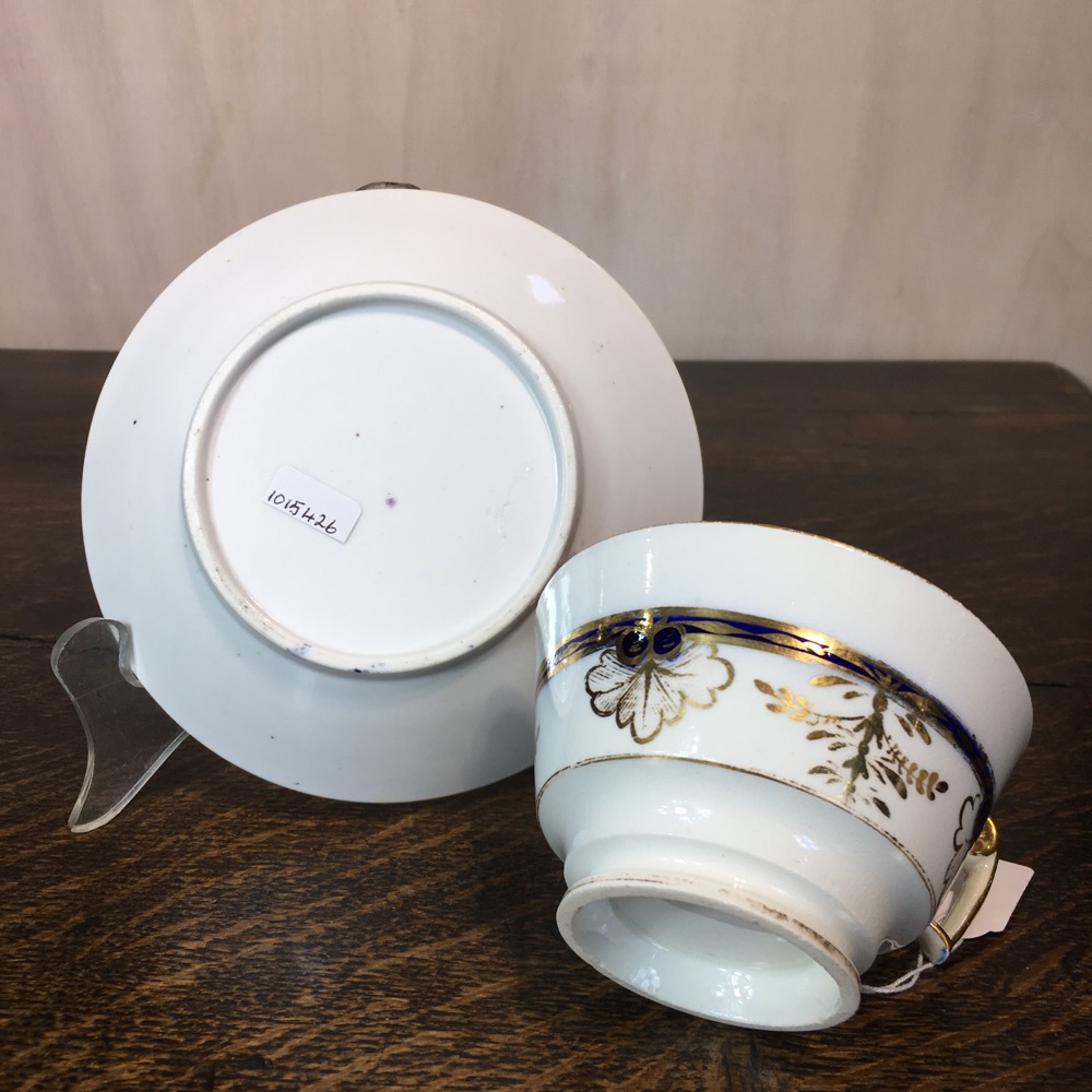 Ridgway Imari cup & saucer, pat. 128 , c.1820 | Moorabool Antiques Galleries