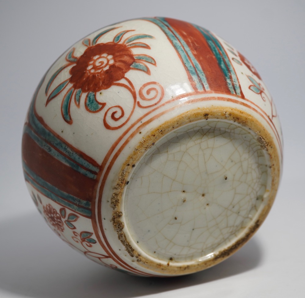 Chinese porcelain Zangzhou ‘Swatow’ ware jar, 17th-18th century ...