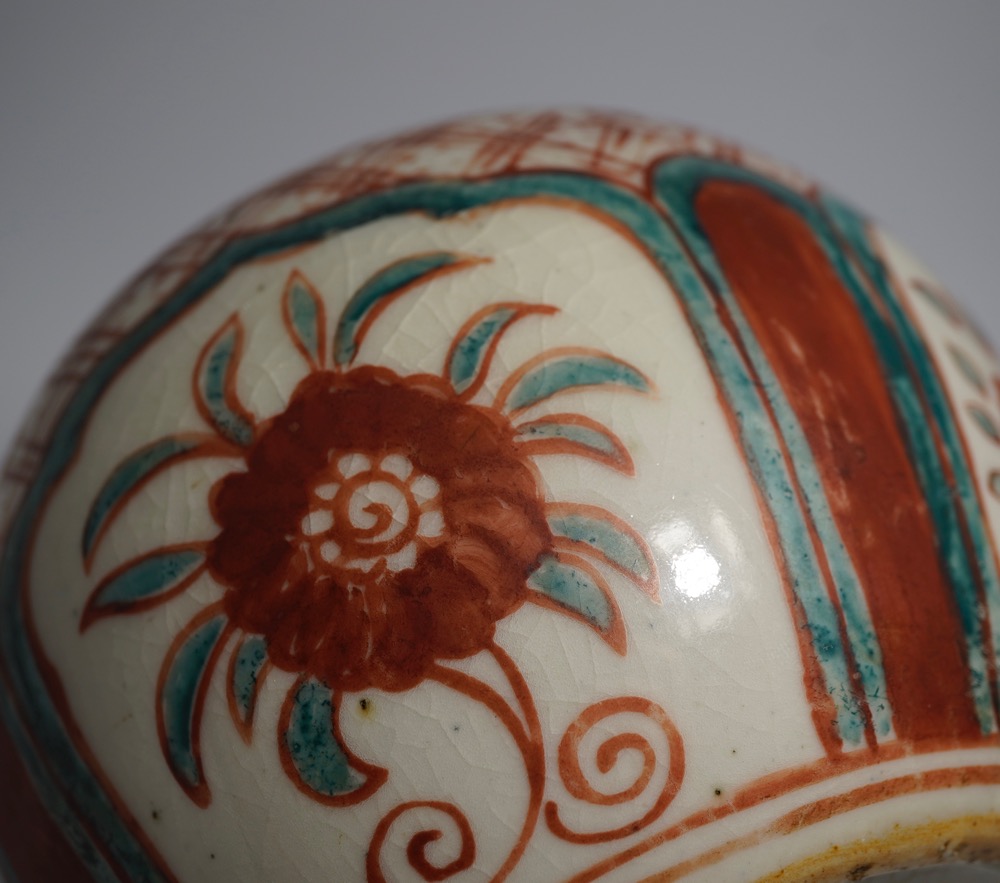 Chinese porcelain Zangzhou ‘Swatow’ ware jar, 17th-18th century ...