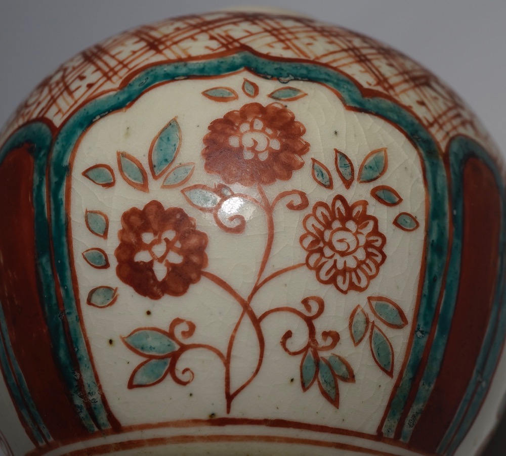 Chinese porcelain Zangzhou ‘Swatow’ ware jar, 17th-18th century ...