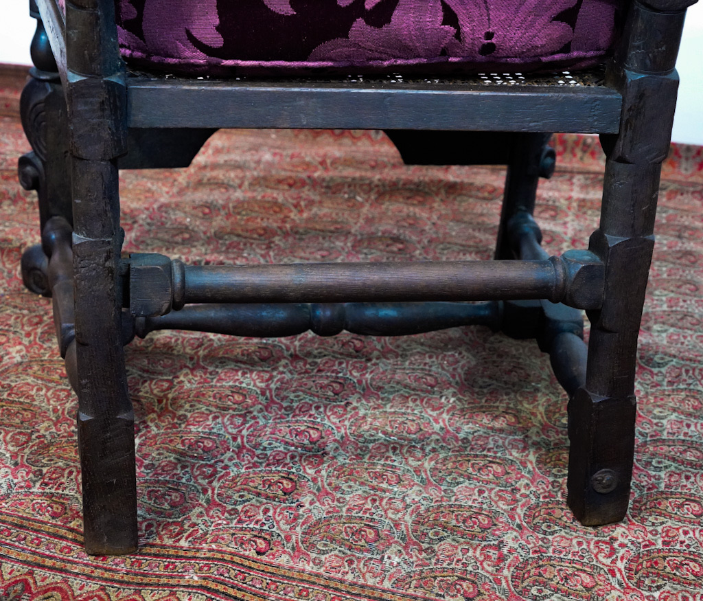 William & Mary beech chair, high back, circa 1695 – Moorabool Antique ...