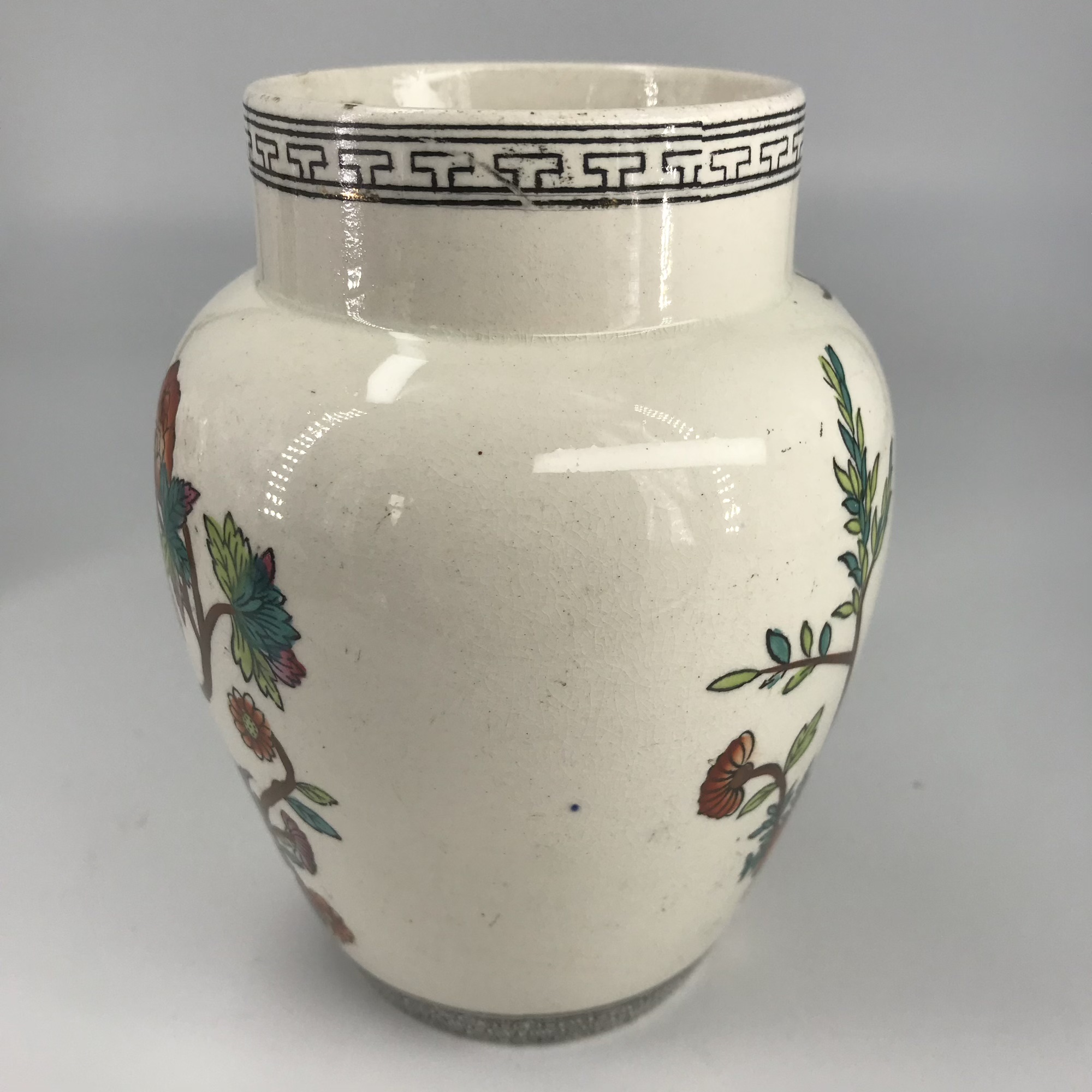 Pair of Spode vases with peony pattern, c. 1875 | Moorabool Antiques ...