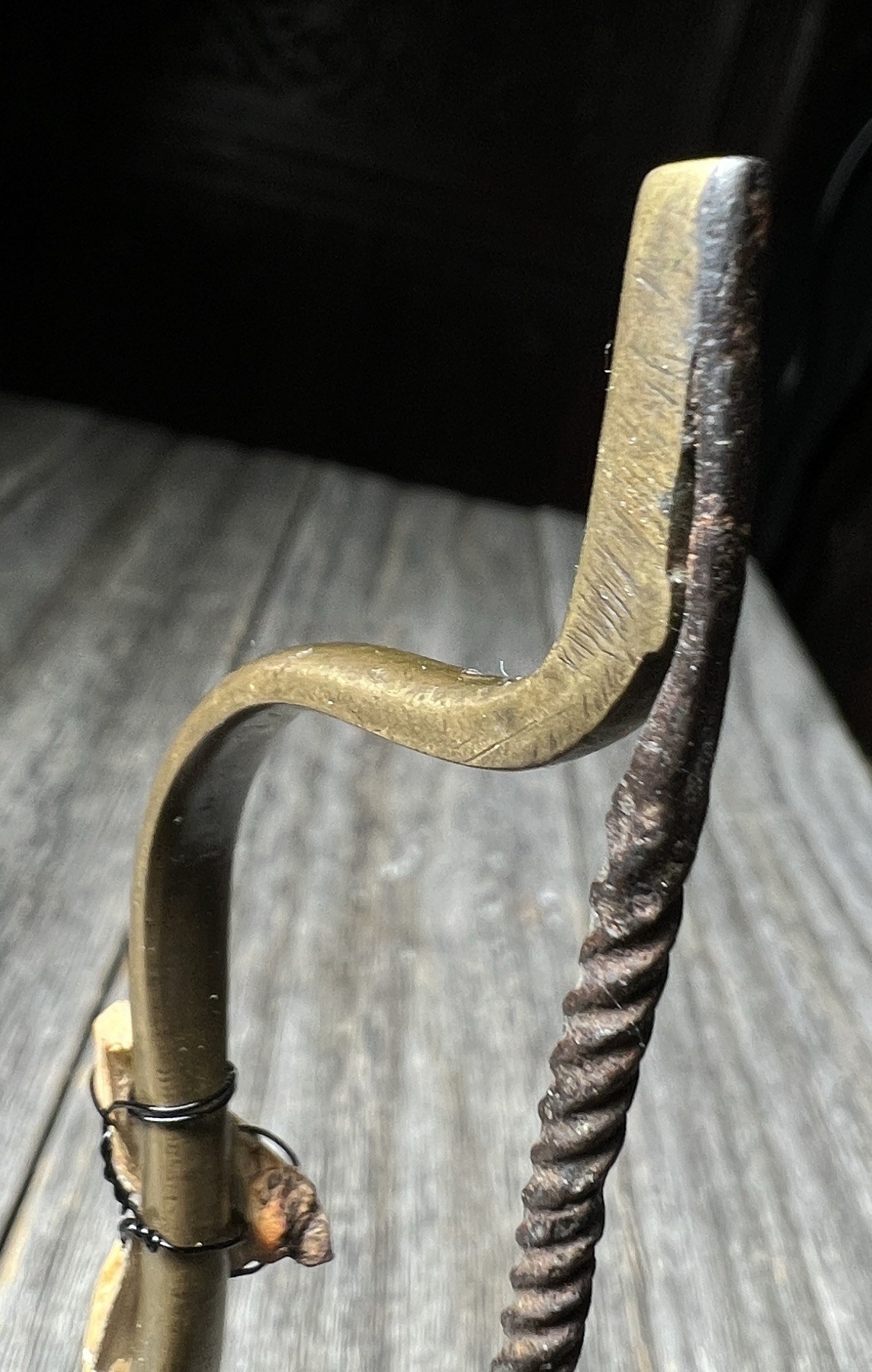 Chinese bronze & iron model bow, Qing Dynasty – Moorabool Antique Galleries