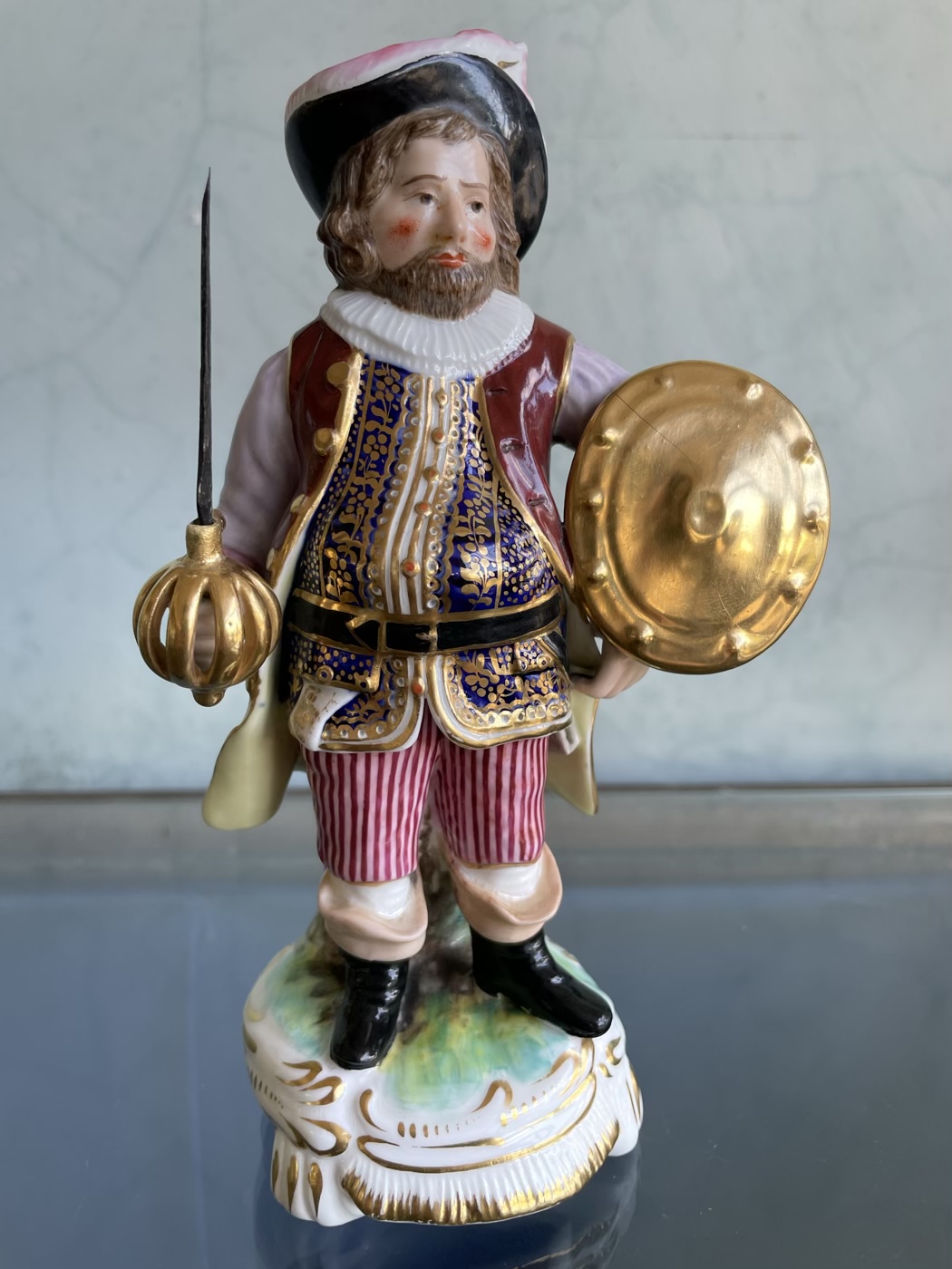 Derby figure of Falstaff, Stevenson & Hancock, c. 1890 – Moorabool ...