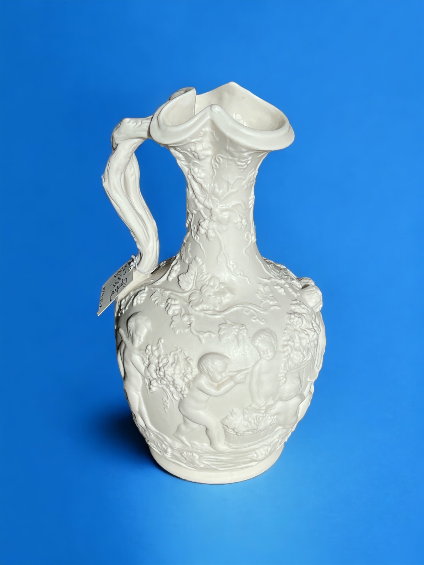 Large Copeland Parian Bacchanalian trifoil lip jug, c. 1855 – Moorabool ... Large Copeland Parian Bacchanalian trifoil lip jug, c. 1855 – Moorabool ...